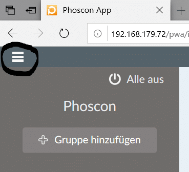 HomeKit integration von unserem deCONZ ZigBee Gateway